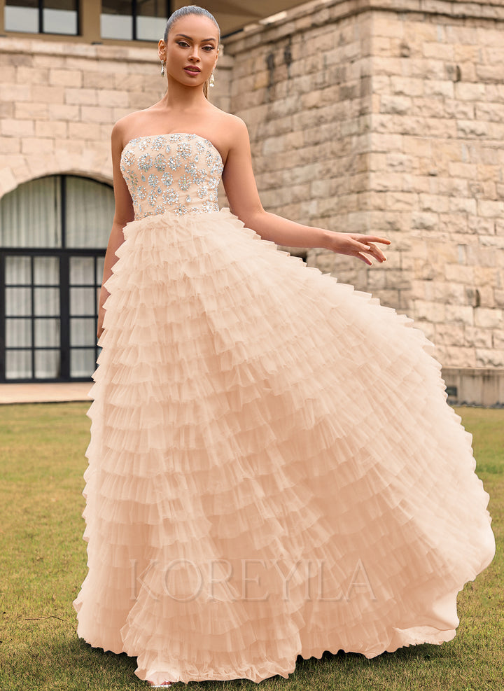 Pearl Pink Prom Dresses – KOREYILA